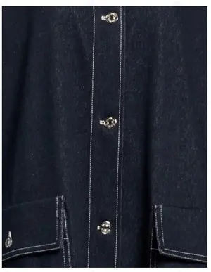 Max Mara Darkwash Denim Jacket