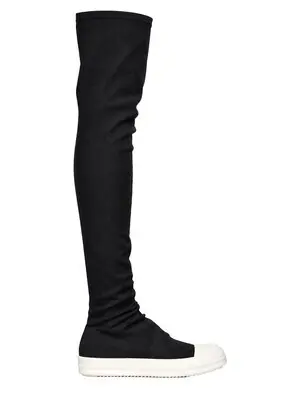 Rick Owens Sneaker "high Sock - Black