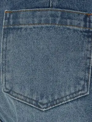 A.p.c. Victoria High-waisted Wide-leg Cotton Denim Jeans