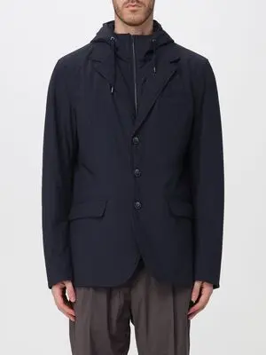Herno Double-layer Blazer In Nylon With Hood