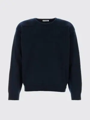 JIL SANDER Wool-blend Crewneck Jumper With Dropped Shoulders