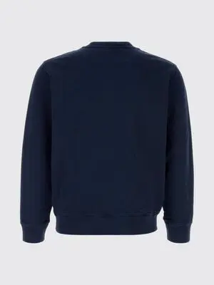 Maison Kitsuné Cotton Crewneck Sweatshirt - Navy