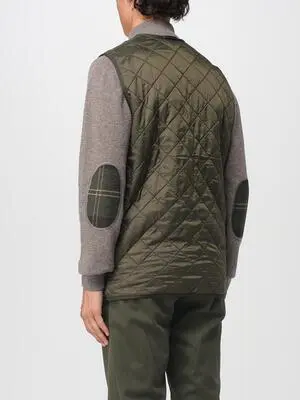 Barbour Quilted Nylon Waterproof Gilet With Fleece Lining - Olive