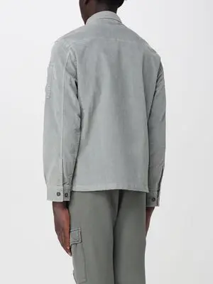 C.P. COMPANY Long-sleeved Corduroy Shirt With Pocket