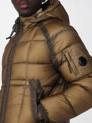 C.P. COMPANY Recycled Ripstop Nylon Hooded Short Down Jacket