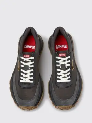 Camper Drift Trail Leather And Nubuck Sneakers With Vibram Sole