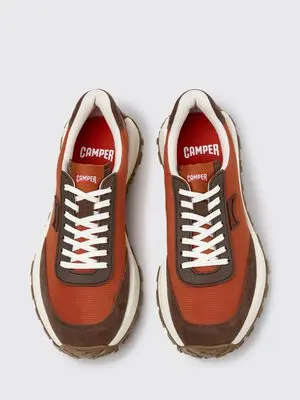 Camper Drift Trail Low-top Trainers In Suede And Recycled Pet With Logo