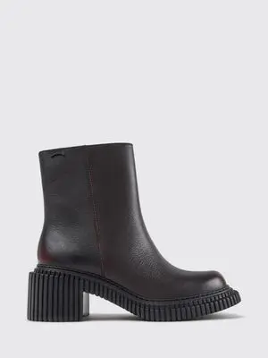 Camper Biker Western Boots In Calfskin With Eva Extralight® Sole - Multicolor