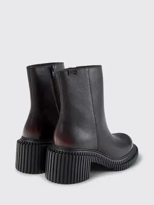 Camper Biker Western Boots In Calfskin With Eva Extralight® Sole