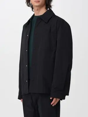AMI Paris Relaxed Fit Shirt Jacket In A Cotton Blend With Dropped Shoulders