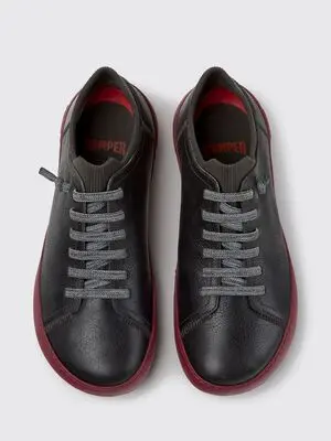 Camper Peu Serra Leather And Recycled Pet Slip-on Sneakers With Vibram Sole