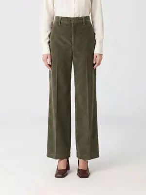 Brunello Cucinelli High-waisted Corduroy Velvet Wide-leg Trousers - Green
