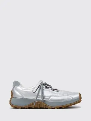 Camper Drift Trail Laminated Leather Low-top Sneakers With Velcro Strap