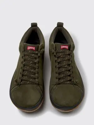 Camper Peu Pista Gm Ankle Boots In Nubuck And Waterproof Gore-tex Fabric