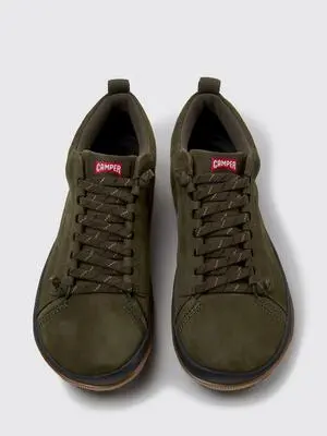 Camper Peu Pista Gm Ankle Boots In Nubuck And Waterproof Gore-tex Fabric