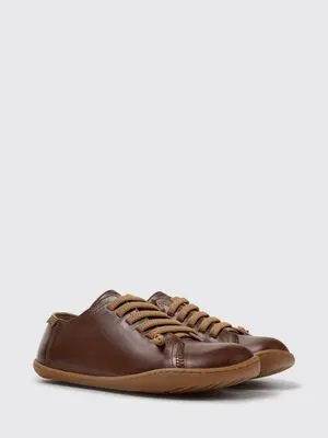 Camper Peu Calfskin Slip-on Sneakers With Elasticated Laces