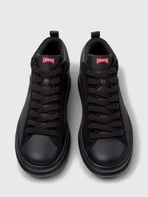 Camper Runner High-top Leather Trainers With Padded Ankle And Extralight® Sole