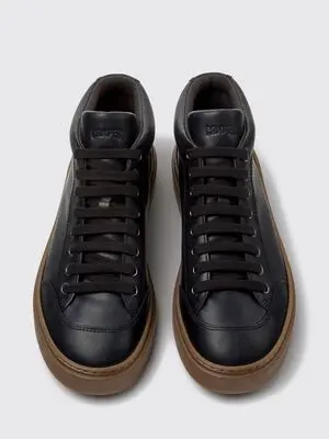Camper Runner Twentyfive Mid-top Smooth Leather Trainers With Padded Ankle