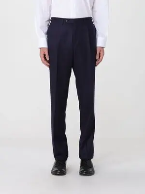 Canali Single-breasted Pinstripe Wool Suit