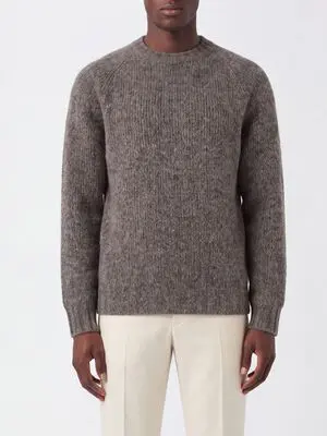 Brunello Cucinelli Brunello Cucinelli Cashmere And Silk Blend Crewneck Sweater Brown