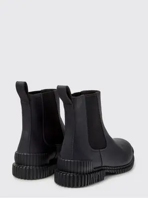 Camper Pix Smooth Leather Chelsea Boots With Elasticised Ankle And Pull Tab
