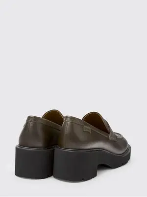 Camper Milah Penny Loafers In Smooth Calfskin With An Extralight® Platform Sole