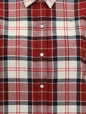 Barbour Relaxed Fit Long-sleeved Check Cotton Shirt - Blue