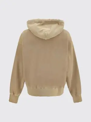 GOLDEN GOOSE Cotton Hoodie With Contrasting Embroidered Logo