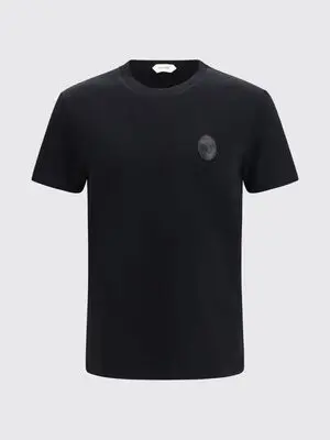 Versace Stretch-cotton T-shirt With Tone-on-tone Medusa Logo Patch