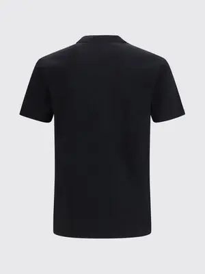 Versace Stretch-cotton T-shirt With Tone-on-tone Medusa Logo Patch