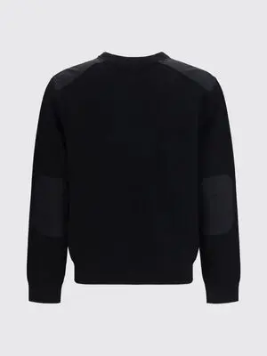 Moose Knuckles Crewneck Cotton-blend Sweatshirt With Zip Pocket