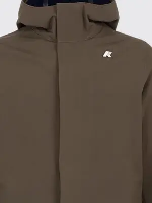 K-WAY Marlyn Technical Stretch Fabric Windbreaker Jacket With Hood