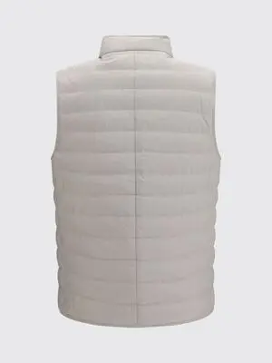 Brunello Cucinelli Water-repellent Nylon High-neck Padded Vest