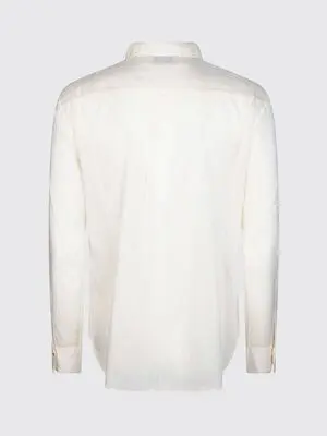 FORTE_FORTE Silk And Cotton Blend Shirt With French Collar - Burnt