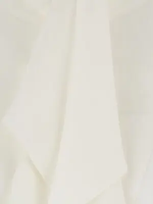 Max Mara Pure Silk Shirt With Pussy-bow Collar And Long Sleeves