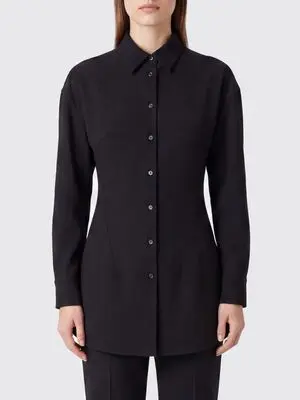 JIL SANDER Virgin Wool Slim Fit Shirt With French Collar