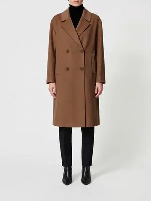 TWINSET Double Breasted Jacket - Brown