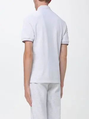Brunello Cucinelli Short-sleeved Cotton Polo With Embroidered Logo - Ivory