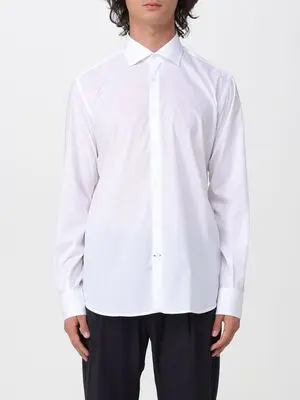 BROOKSFIELD French Collar Classic Shirt In Cotton Poplin - White