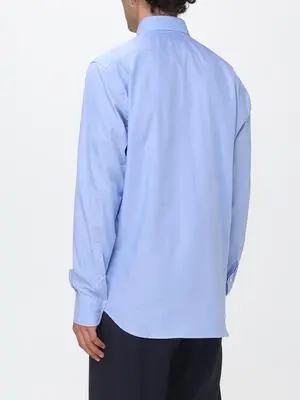 BROOKSFIELD Button-down Collar Casual Shirt In Oxford Cotton - Gnawed Blue