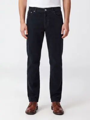 Brunello Cucinelli Brunello Cucinelli Slim Fit Corduroy Trousers Blue