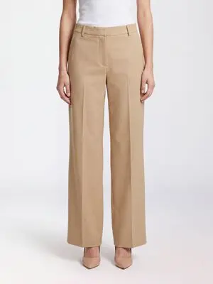 PT TORINO Wide Leg Trousers - Beige