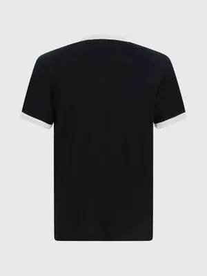 Kenzo Crewneck Cotton T-shirt With Contrast Logo