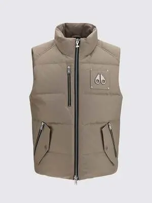 Moose Knuckles Padded High-neck Vest In Recycled Nylon