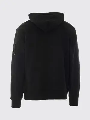 Moose Knuckles Relaxed Fit Cotton Hoodie With Kangaroo Pocket