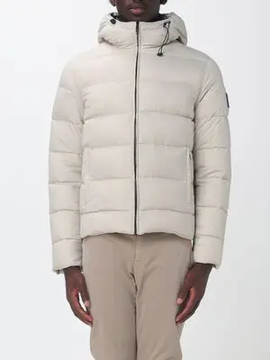 FAY Fay Quilted Hooded Puffer Jacket With Zip Closure White