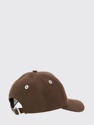 AMI Paris Baseball Cap In Cotton With Embroidered Logo And Adjustable Strap