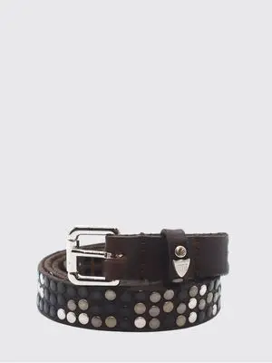 HTC LOS ANGELES Htc Los Angeles Leather Belt Brown