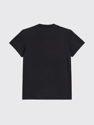 Y3 Crewneck Short-sleeved Cotton T-shirt With Tone-on-tone Logo