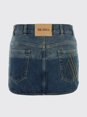 Attico Denim Skirt - Blue